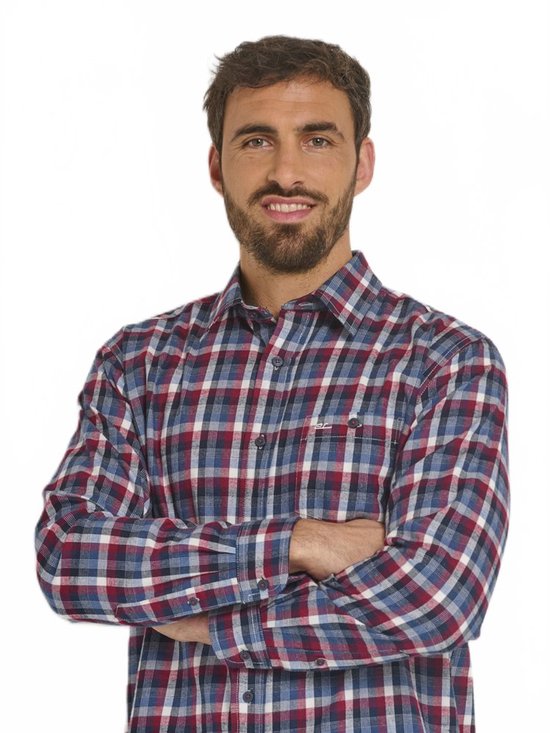 Warm flanellen overhemd met ruitjes | bol