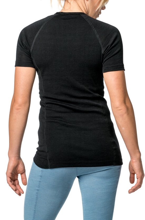 Woolpower Merino Base Layer Tee LITE - Black | bol