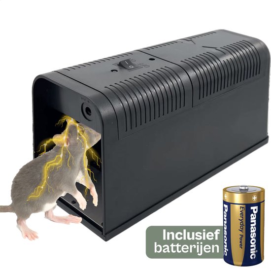 Elektrische muizenval - Voor binnen - Alternatief lijmplank & muizengif ...