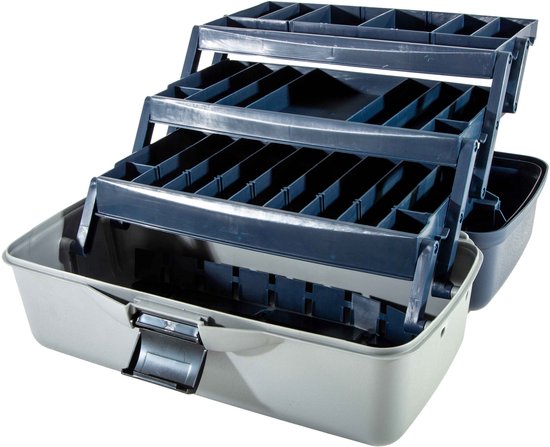 Ultimate Fishing Tackle Box 3-Level Viskoffer | Viskoffer | bol