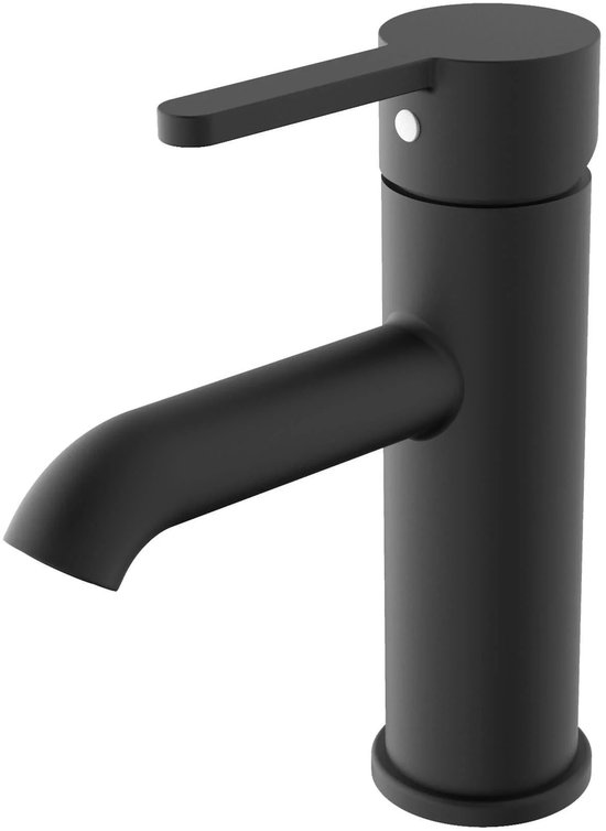 Roca Carelia - Wastafelkraan - Mat Zwart - Cold Start Kraan | bol