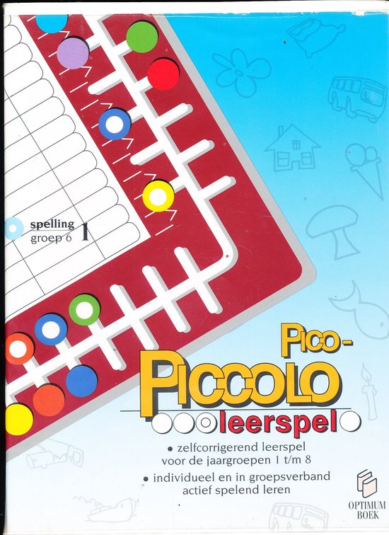 Pico Piccolo Spelling deel 1 groep 6 - complete set met 16 ...