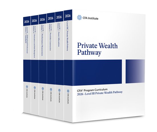 2026 CFA Program Curriculum Level III Private Wealth Pathway Box Set ...