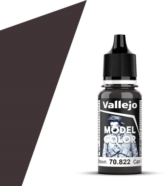 Vallejo 70822 Model Color German Camouflage Black Brown - Acryl Verf ...