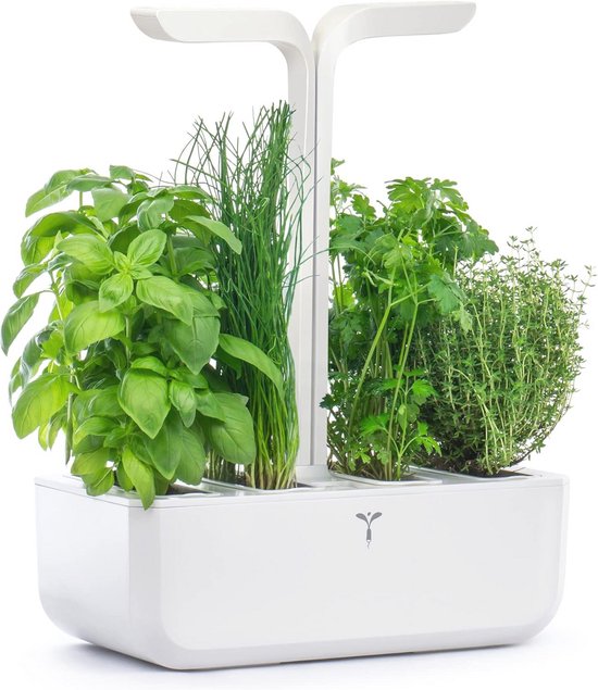 Groentetuin Voor Binnen met Automatisch LED-systeem - Eenvoudige Kweek ...