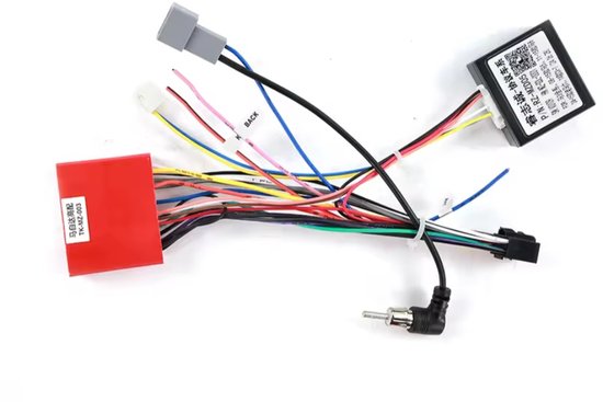 Iso kabelset met canbus decoder voor Carplay en autoradio | Geschikt ...