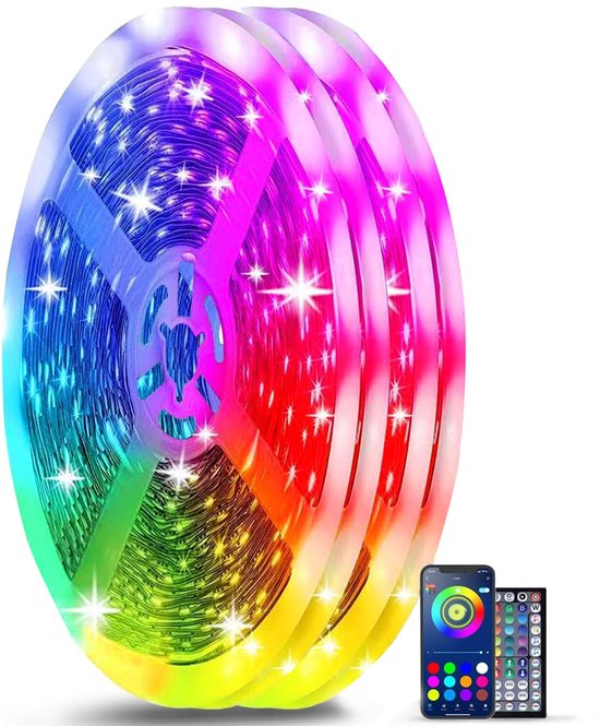 LED Strip 30 Meter - LED Verlichting Strips - LED Light - Multikleur | bol