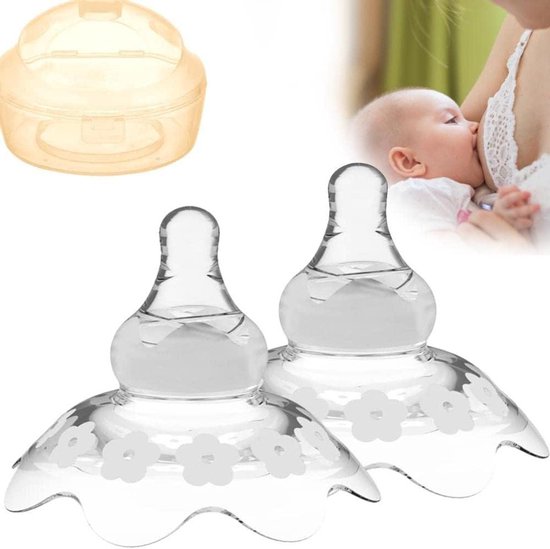 Siliconen Tepelprotectors - Anti-Bite Tepel Shields voor Borstvoeding ...