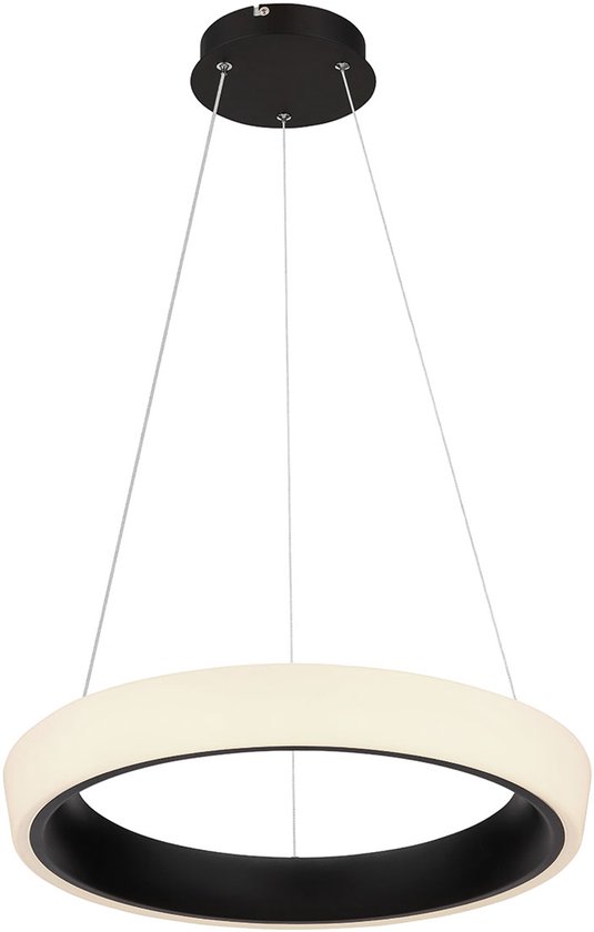 Globo - hanglamp - Tabano - zwart - metaal - Ø 50cm - LED - 48272H-36B ...