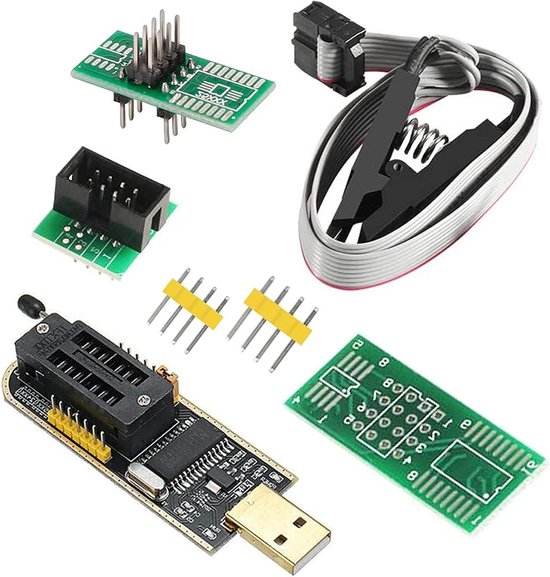 SOIC8 SOP8 Flash Chip IC CH341A USB-programmeur EEPROM Flash-BIOS-chip ...