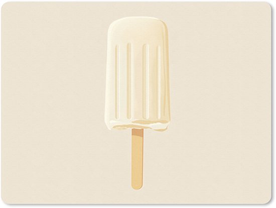 Bureau onderlegger 40x30 cm - Muismat Minimalistisch - Waterijsje ...