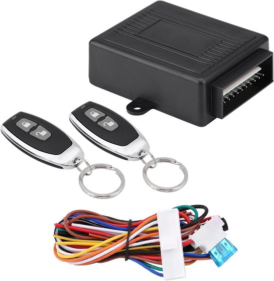Automatic Central Locking Kit with Radio Remote Control - Keyless Entry ...