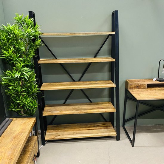 Ladderkast 120 cm x 40 cm x 190 cm - Ladderrek Staand Wandrek Hoekkast ...