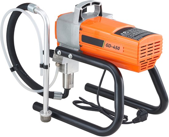 Airless Verfspuit - Verfspuiten Electrisch - Verfspuitmachine - met ...