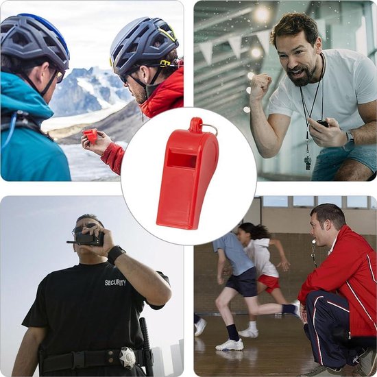 14 STKS 7 Kleuren Professionele Sport Fluitje Plastic Scheidsrechter ...