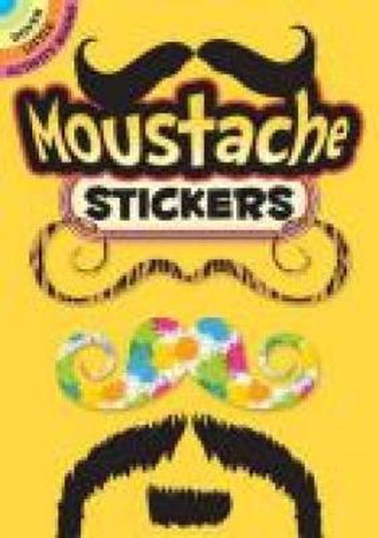 Moustache Stickers, Dover | 9780486780368 | Boeken | bol.com