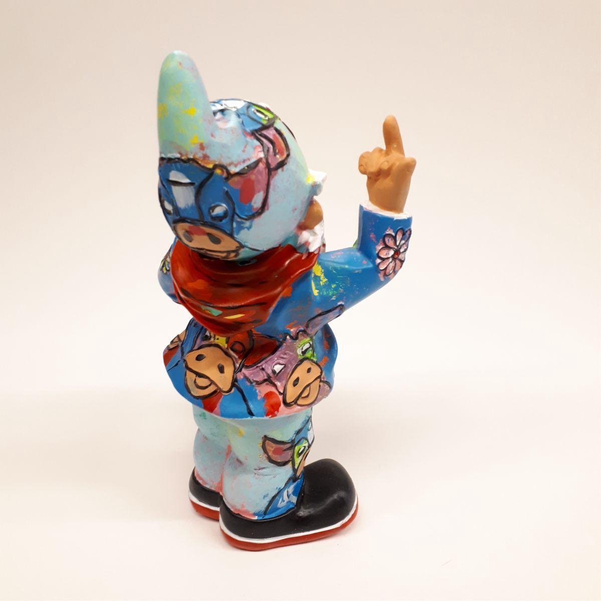 Stoute kabouter met opgestoken middelvinger - koeien | bol.com