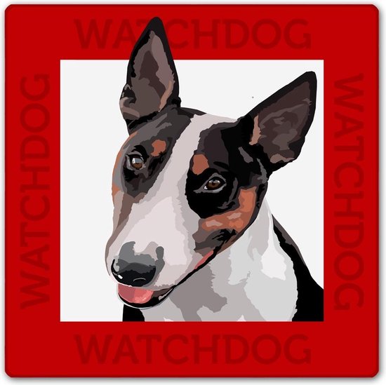 Bull Terrier waakbord | bol Bull Terrier waakbord | bol