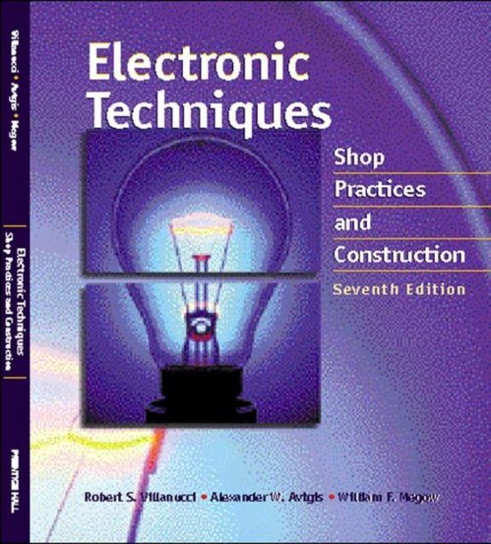 Electronic Techniques | 9780130195661 | Robert S. Villanucci | Boeken ...