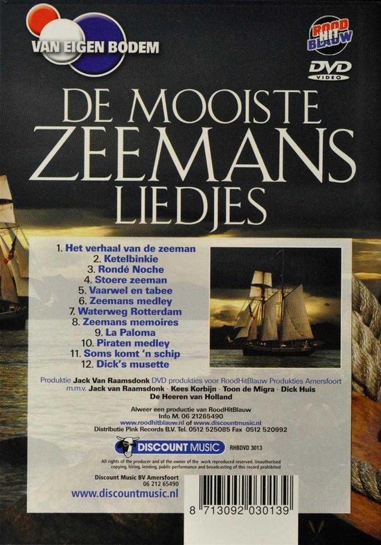 Mooiste Zeemansliedjes, various artists | Musique | bol.com