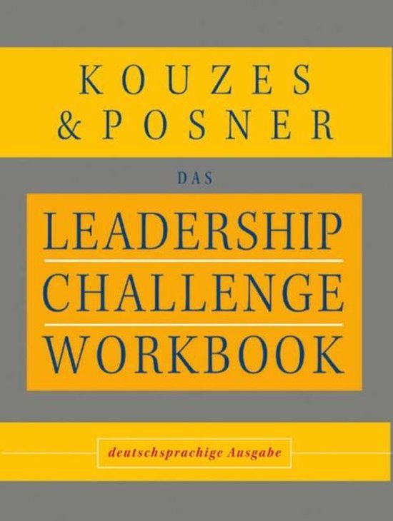 Leadership Challenge Workbook | 9783527503568 | James M. Kouzes ...