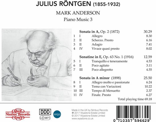 Mark Anderson - Piano Music Vol.3 (CD), Mark Anderson | Muziek | bol