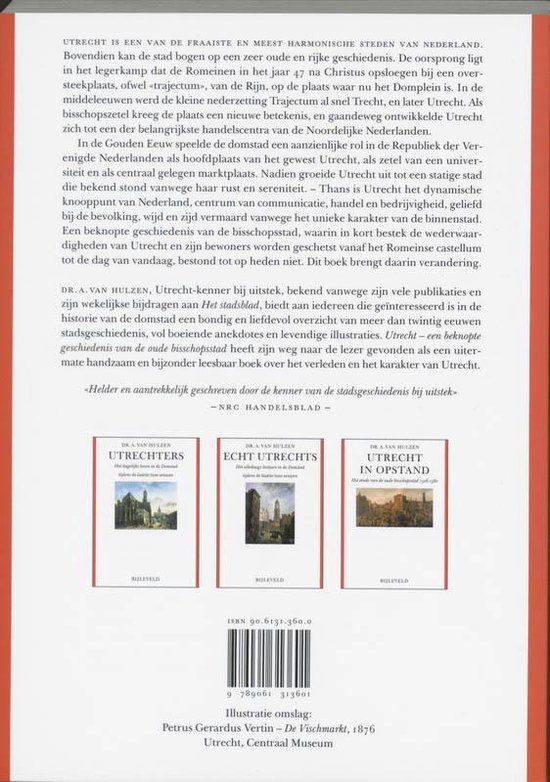 Utrecht, Dr. A. van Hulzen | 9789061313601 | Boeken | bol