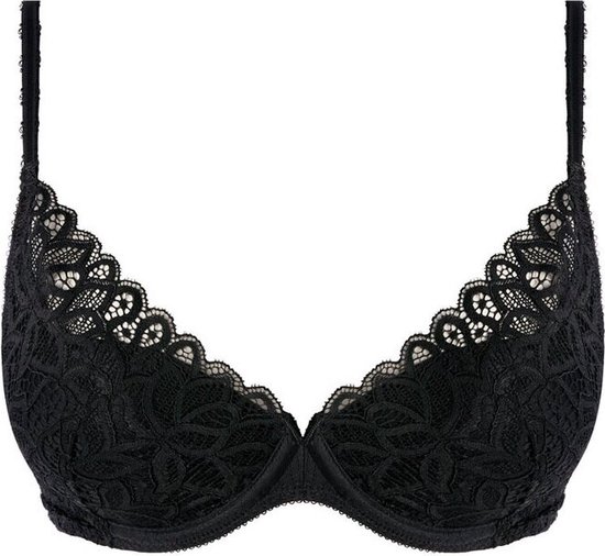 Wacoal - Push-Up BH "Raffine" - Zwart - 75-90A | bol