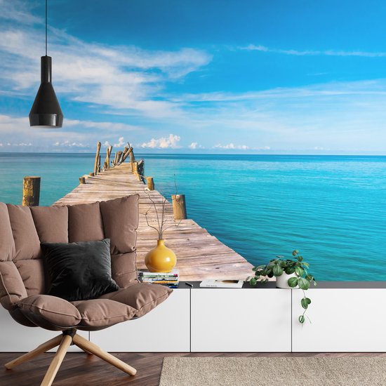 Fotobehang Landschap Zee 3D | bol