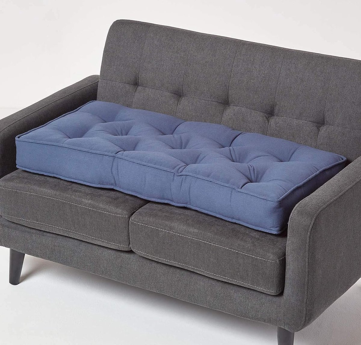 Lang Zitkussen voor 2-zits Bank - Met Katoenen Bekleding - Dik ...