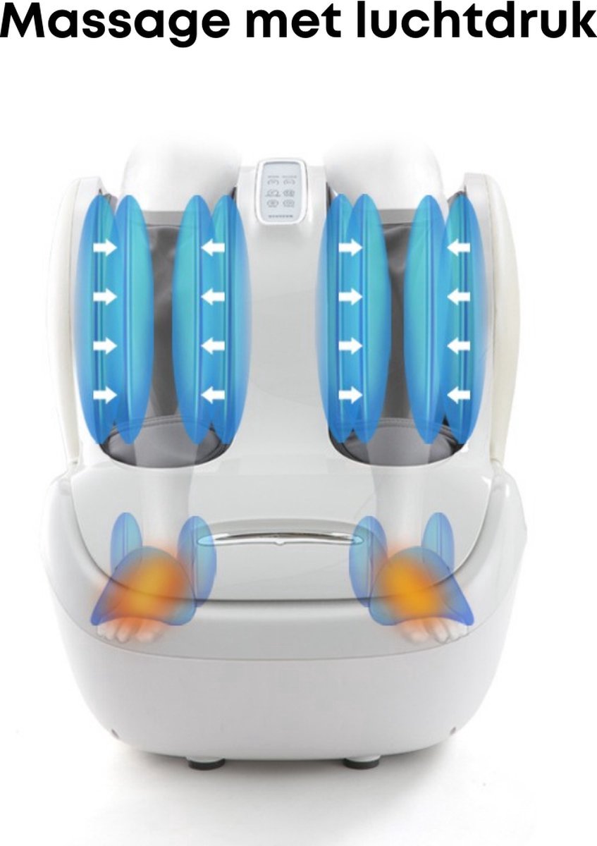 Voetmassage Apparaat - Voet- en Kuitmassage Apparaat - Ingebouwd ...