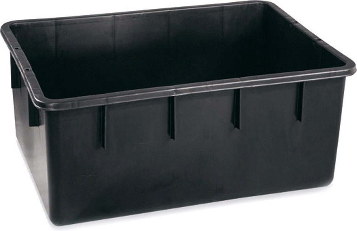 Watervat Rechthoekig 160 Liter Zwart - Water tank - Opvangbak - Compact ...