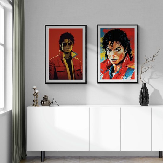 Michael Jackson Poster | MJ Poster | The King of Pop | Thriller Poster ...