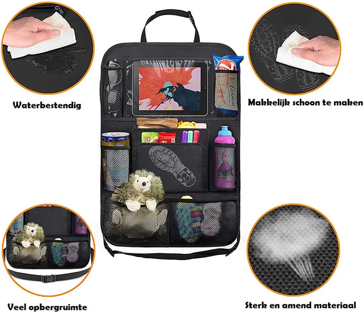 Autostoel Organizer - Auto Opbergsysteem - Backseat Organizer ...