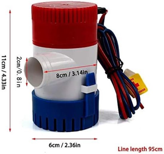Dompelpomp Vuil Water - Dompelpomp 12v | bol