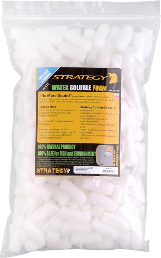 Strategy Soluble Foam Chips | PVA | White | bol