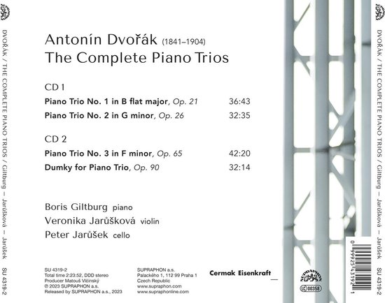 Boris Giltburg, Peter Jarusek, Veronika Jaruskov - The Complete Piano Trios (2 CD),... | bol