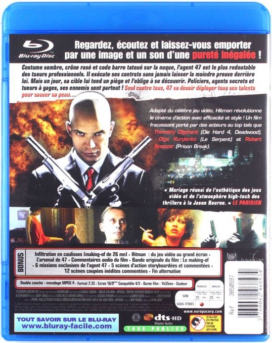 Hitman [Blu-Ray] (Blu-ray), Dougray Scott | Dvd's | bol.com