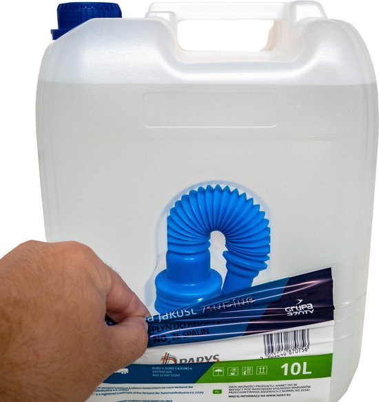 NOXy Adblue 10 liter - Inclusief Handige Vulslang - ISO 22241 gecertificeerd - UREA... | bol.com