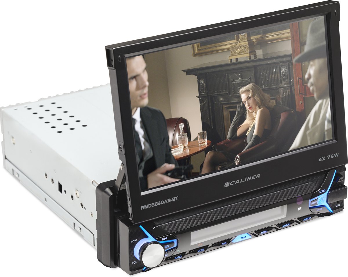Caliber Autoradio met Klapscherm - Bluetooth - DAB+ - USB - SD - AUX ...