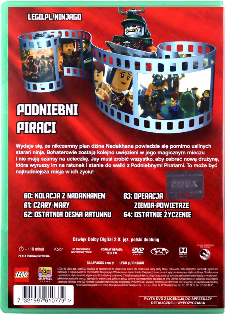 Lego Ninjago [DVD] (Dvd), Alex Medtlek | Dvd's | bol