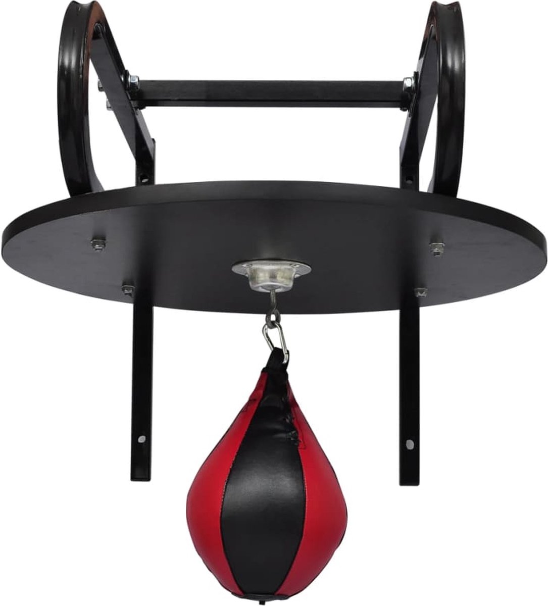 The Living Store Plateforme de boxe - Bois - 60 cm - MDF 18 mm - Zwart ...