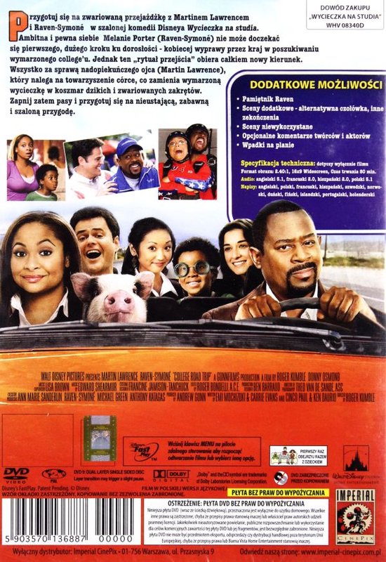 College Road Trip [DVD] (Dvd), Lauren Sanchez | Dvd's | bol