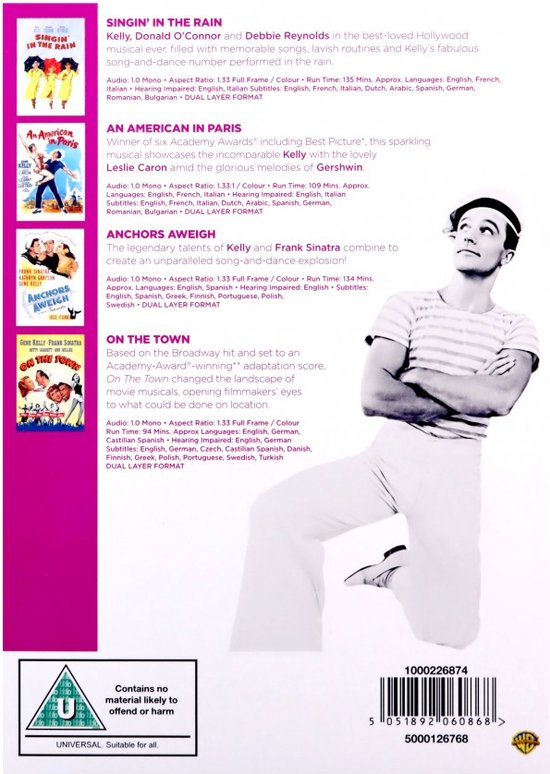 Gene Kelly Collection (Dvd), Gene Kelly | Dvd's | bol