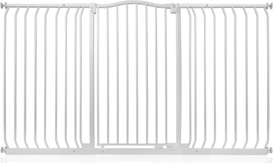 Bettacare Hondenhek met Gebogen Bovenkant, 161-170cm, Wit, 100cm H | bol