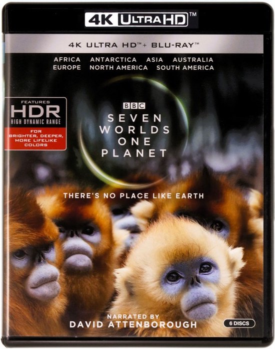 Seven Worlds One Planet [3xBlu-Ray 4K]+[3xBlu-Ray], Mark MacEwen | Dvd ...