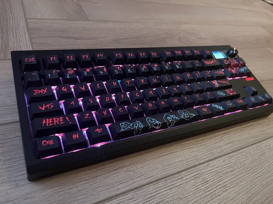 GG87 x Arcane Jinx - Draadloos - Gaming Toetsenbord - League of Legends ...