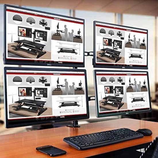 Extra Lange Stang 80 cm voor Schermen | Stang voor Monitor Beugel Arm ...