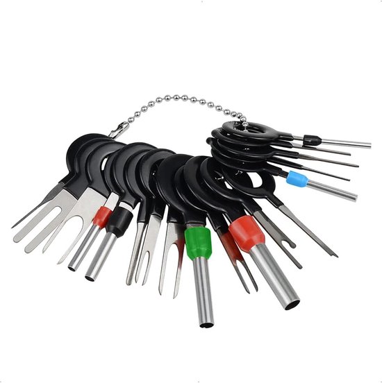 Unlock Tools Car Plug Spinning 18pcs Terminal Removal Tool Kit Wire ...