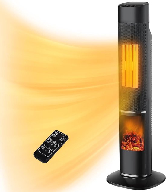 Draagbare keramische elektrische verwarming - Snelle 1500W verwarming ...